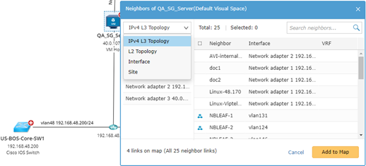 Create Hybrid Map for ACI Fabric | NetBrain Technologies Inc. Portal | NetBrain Technologies Inc.